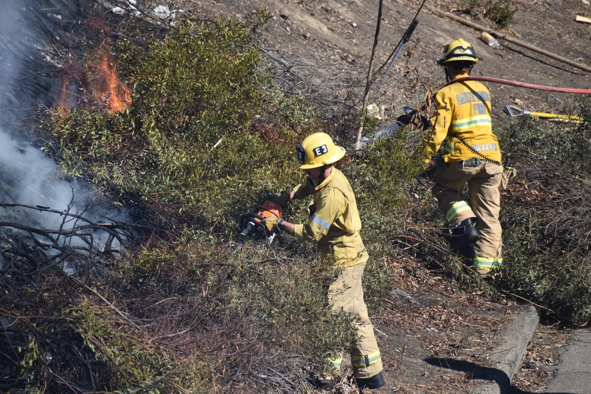 UCLA Study: Santa Monica Wildland Firefighters Open to Respirator Use