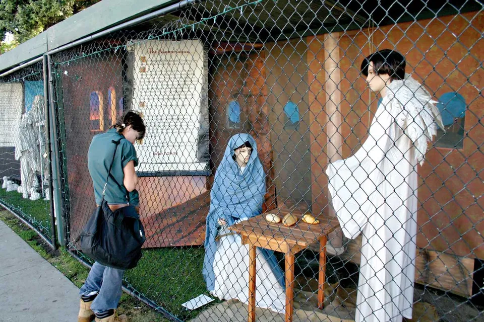 Fewer questions about nativity scene ban